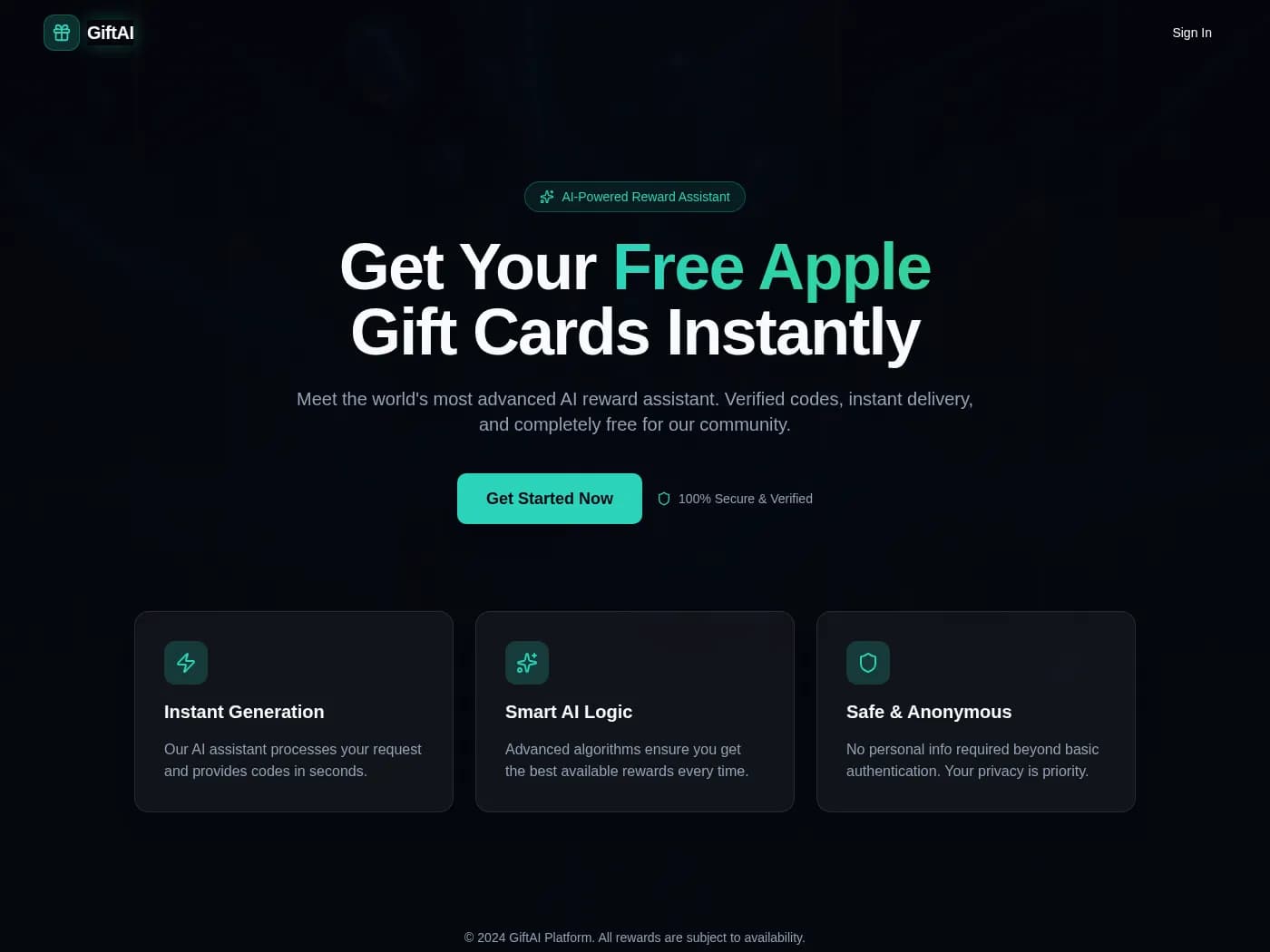 GiftCard AI Assistant