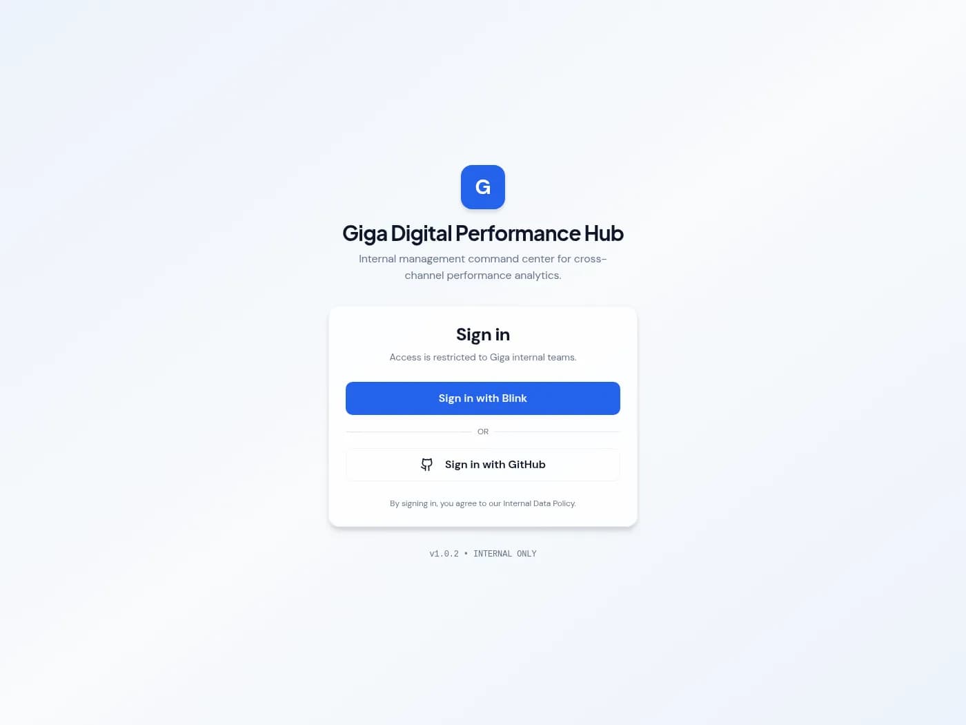 Giga Digital Performance Hub