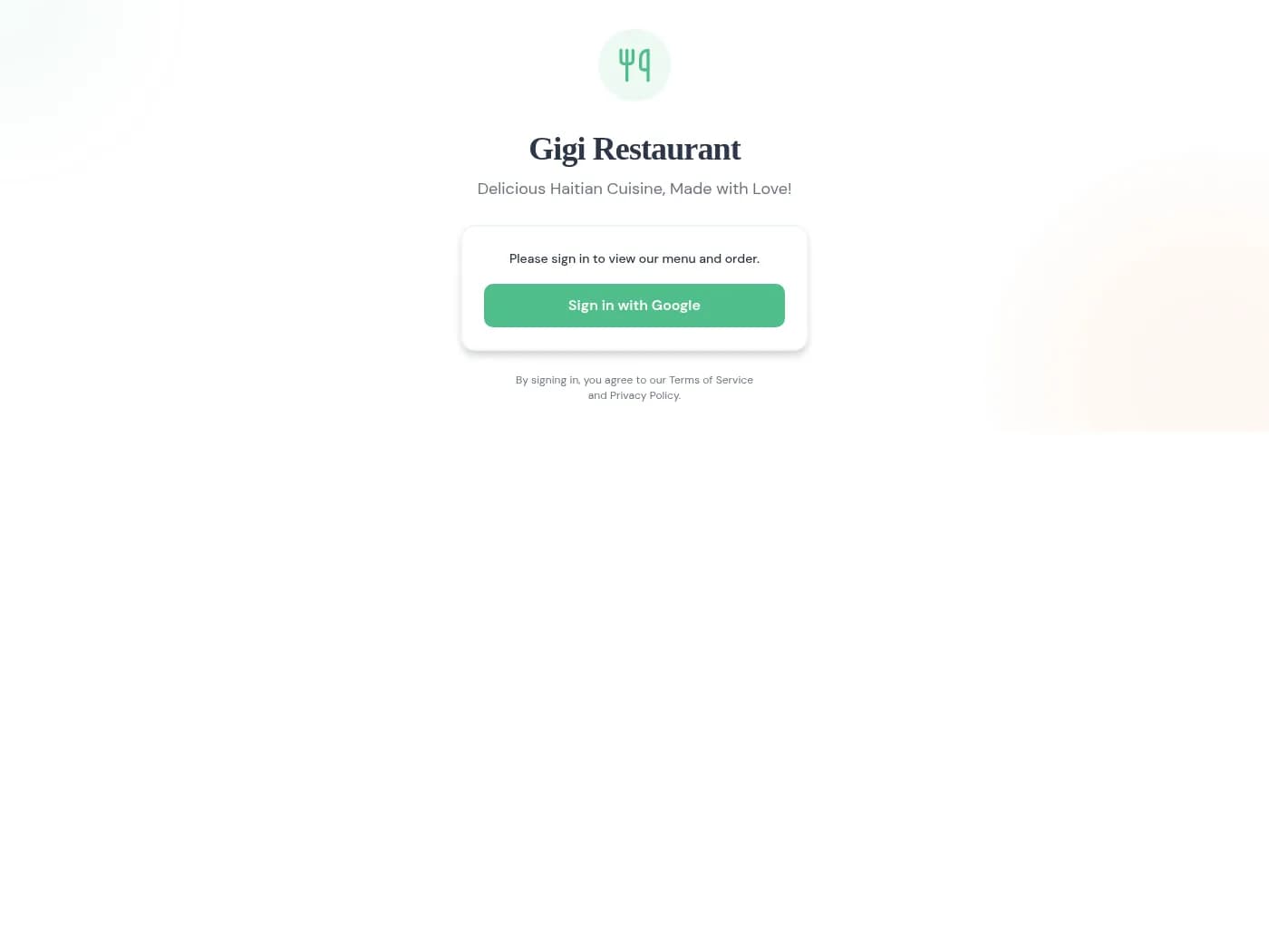 Gigi Mobile Auth Fix