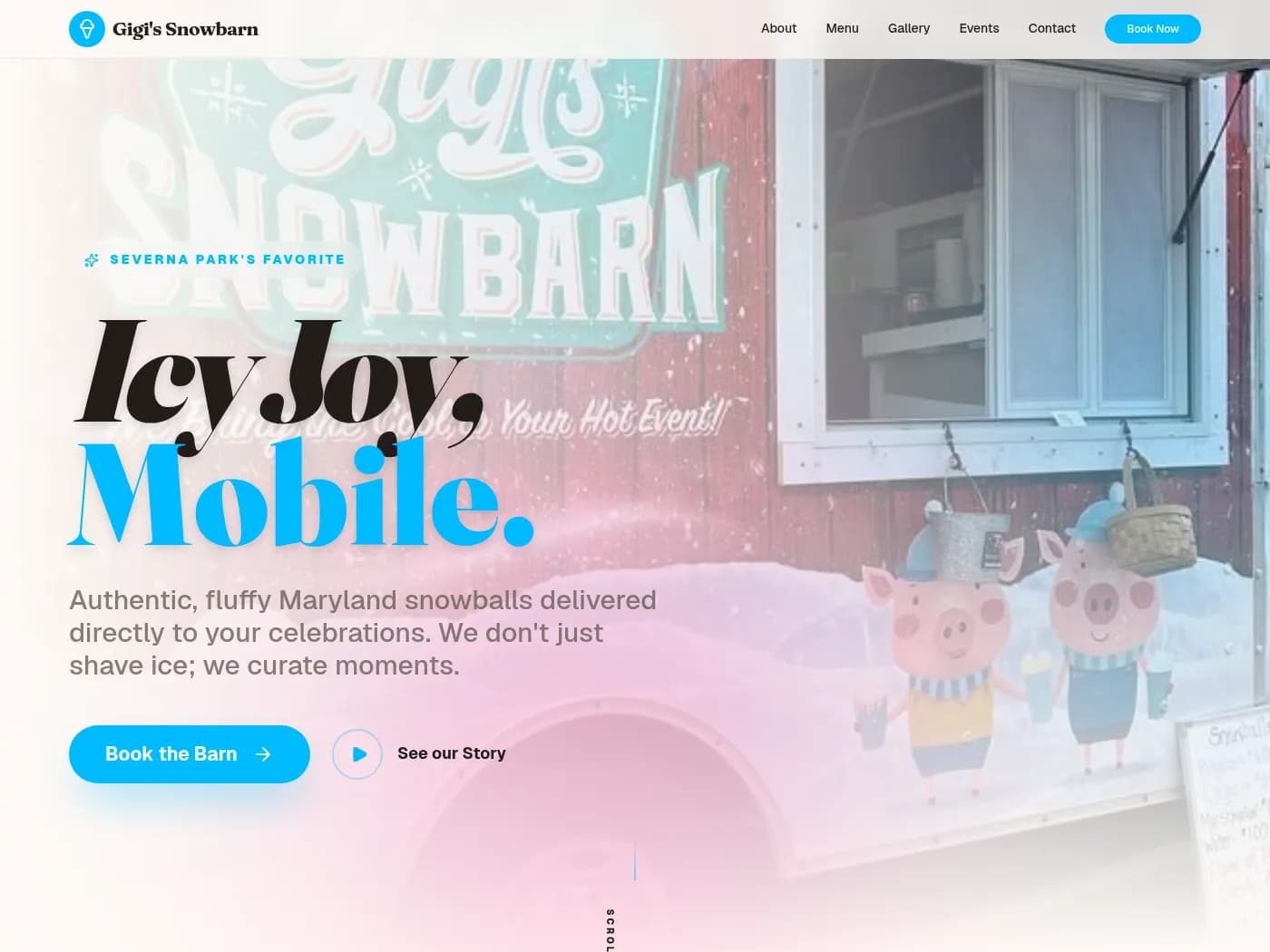 Gigi's Snowbarn Site