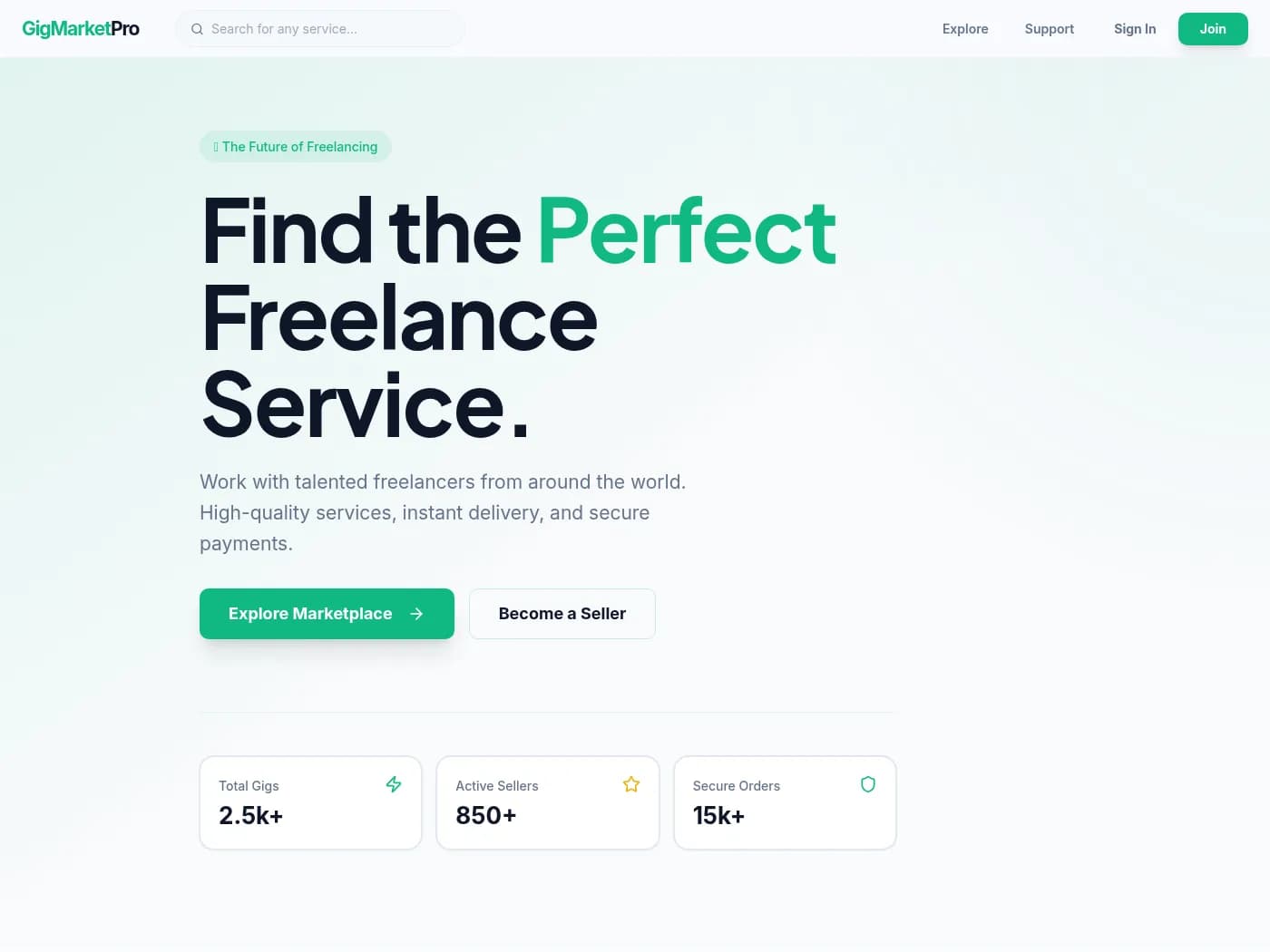 GigMarket Pro