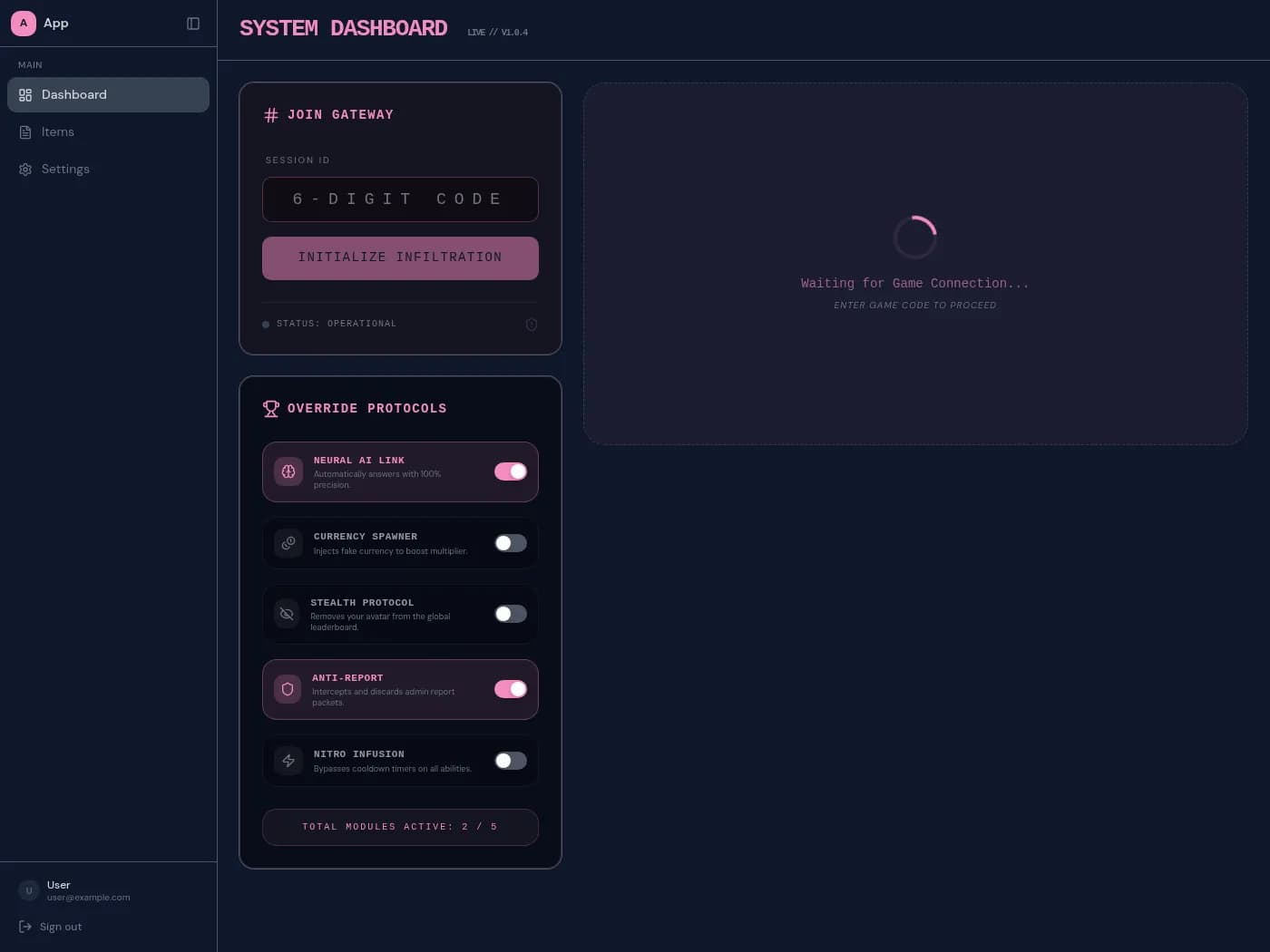 Gimkit Mod Master