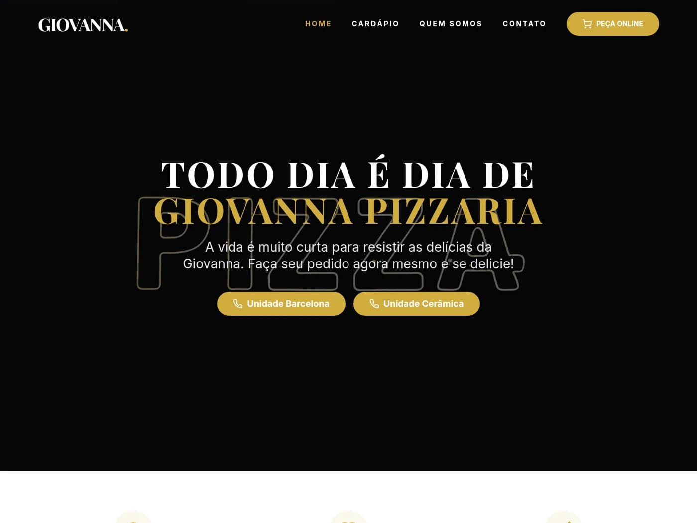 Giovanna Pizzaria Clone
