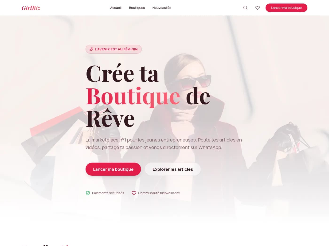 GirlBiz Marketplace