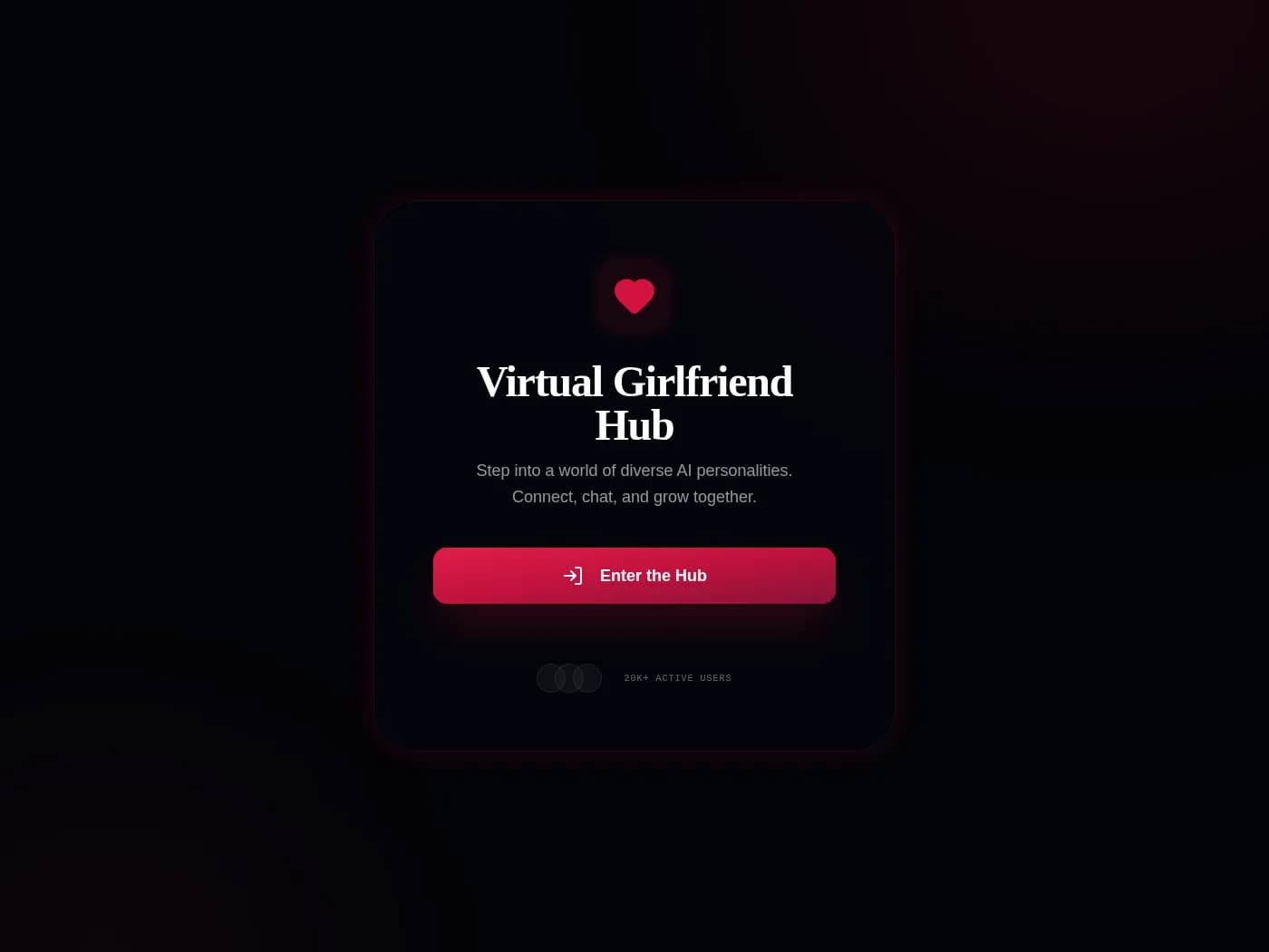 Virtual Girlfriend Hub