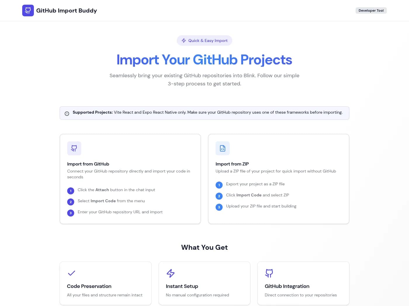 GitHub Import Buddy