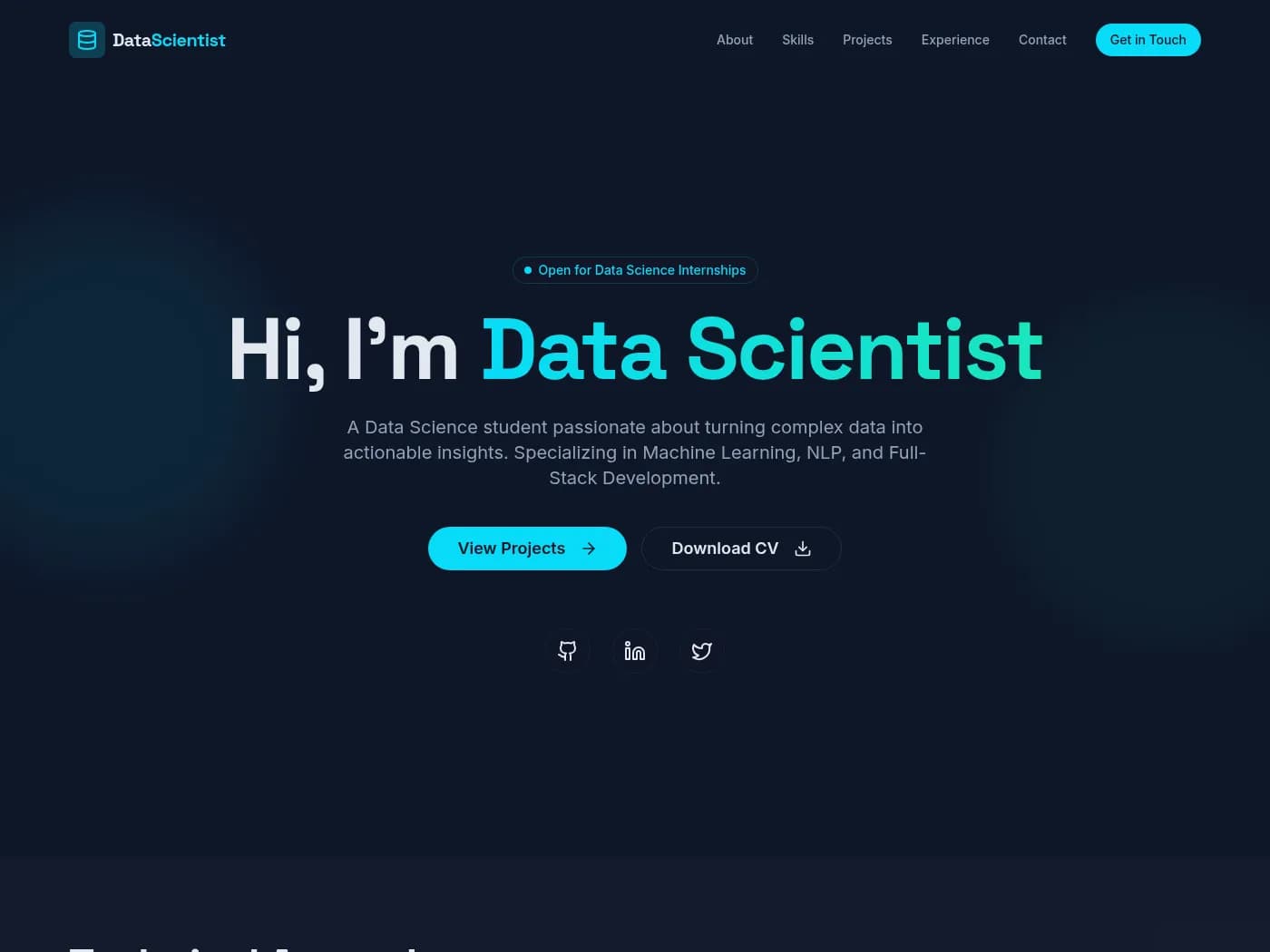 Data Science Intro Page