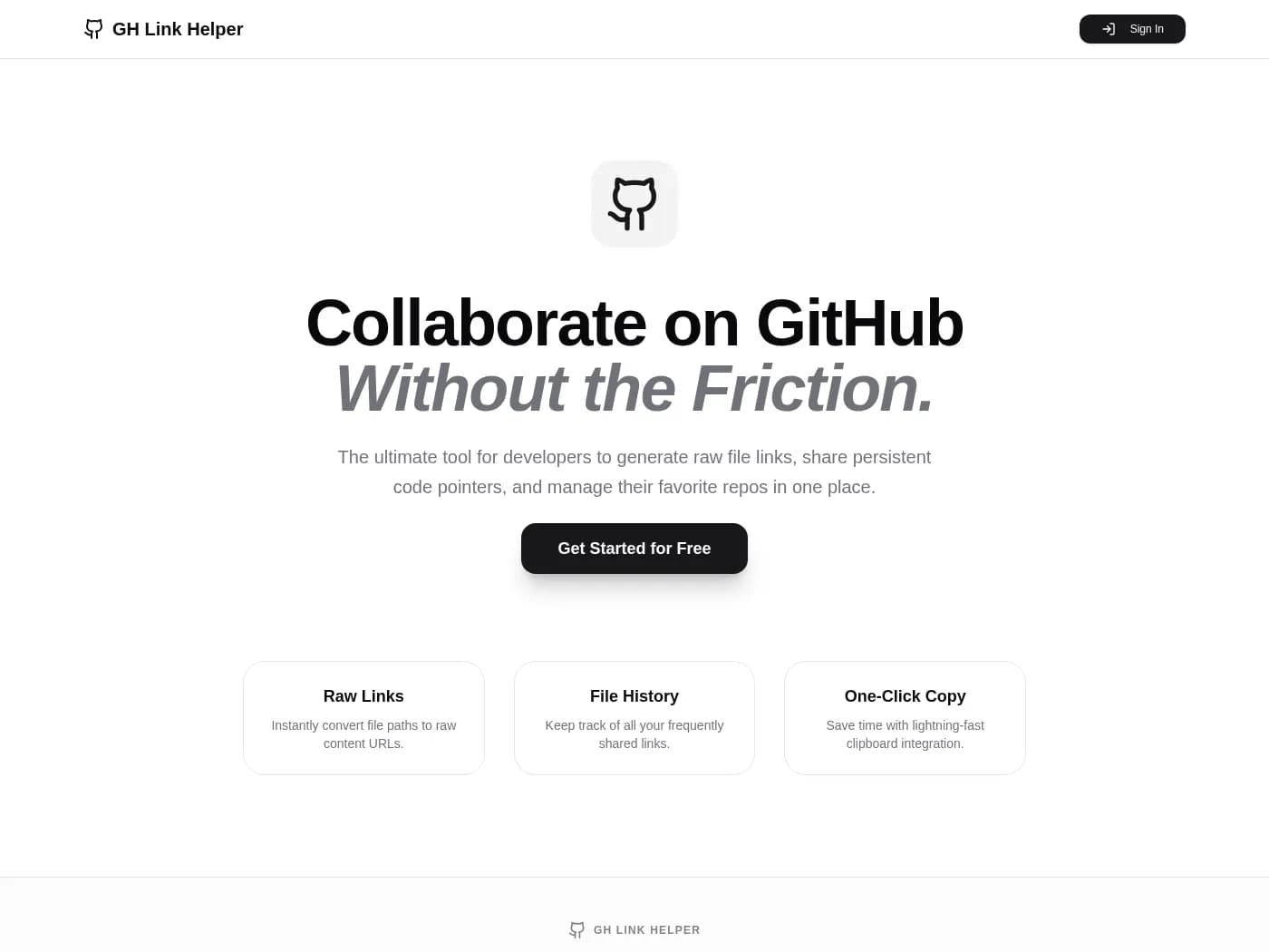 GH Link Helper
