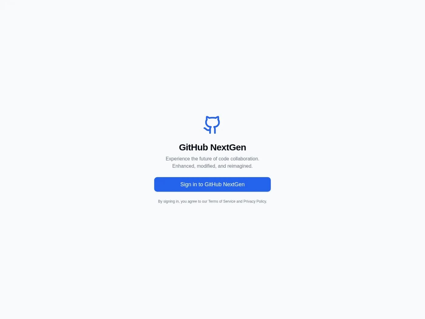 GitHub NextGen