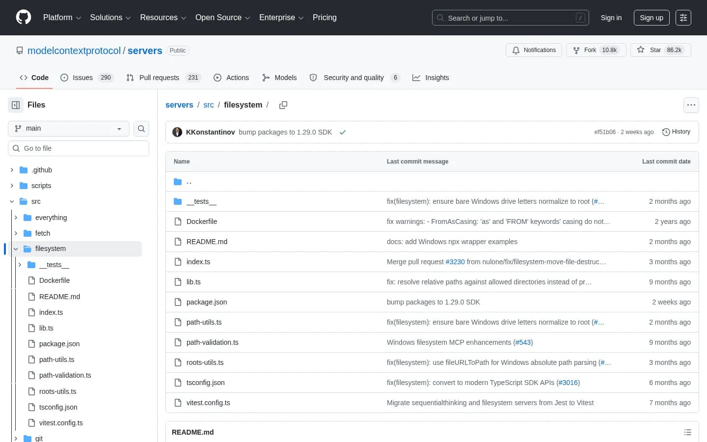 Filesystem MCP server — safe file operations with configurable access control