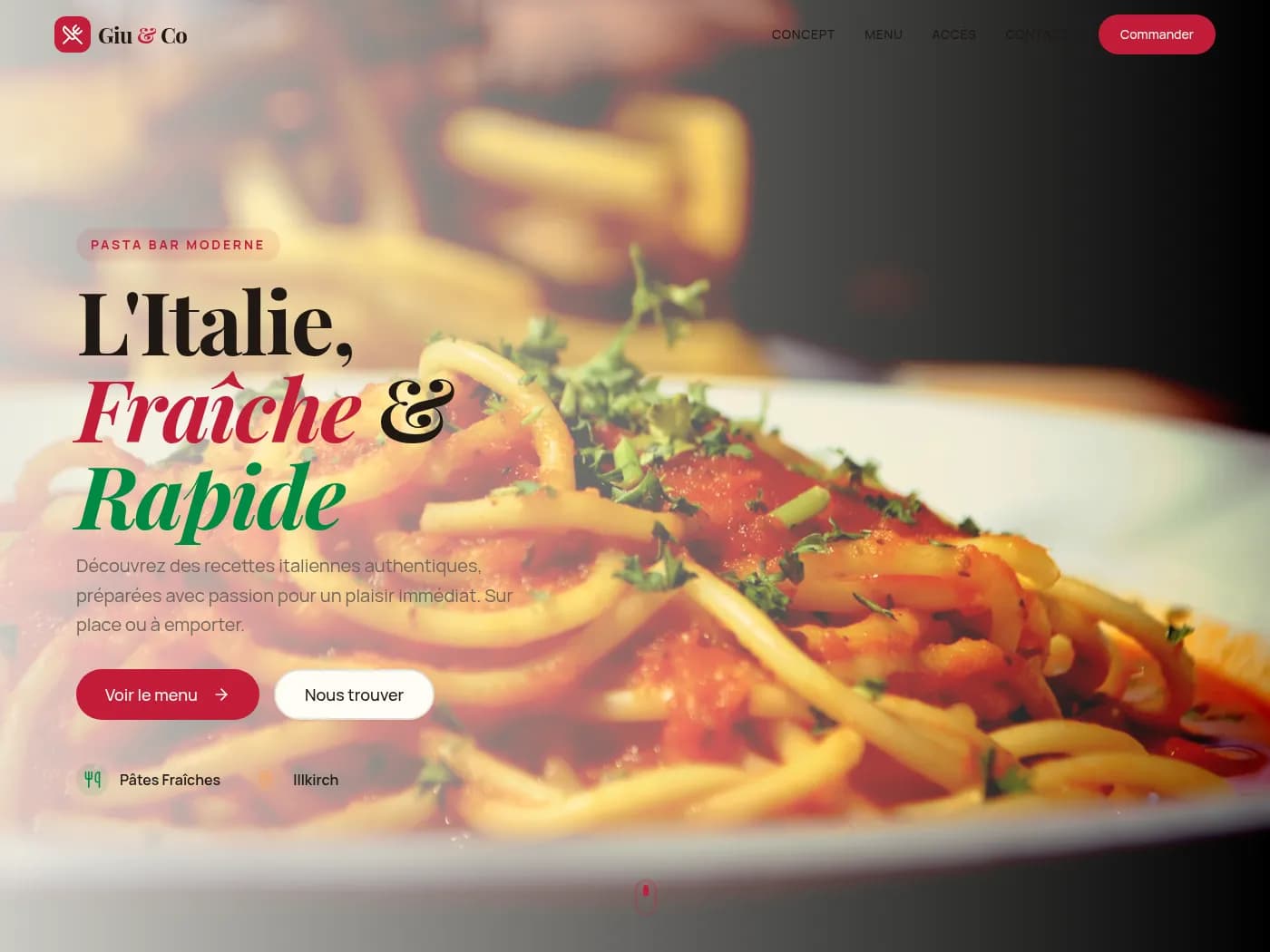 Giu & Co Pasta Bar Site