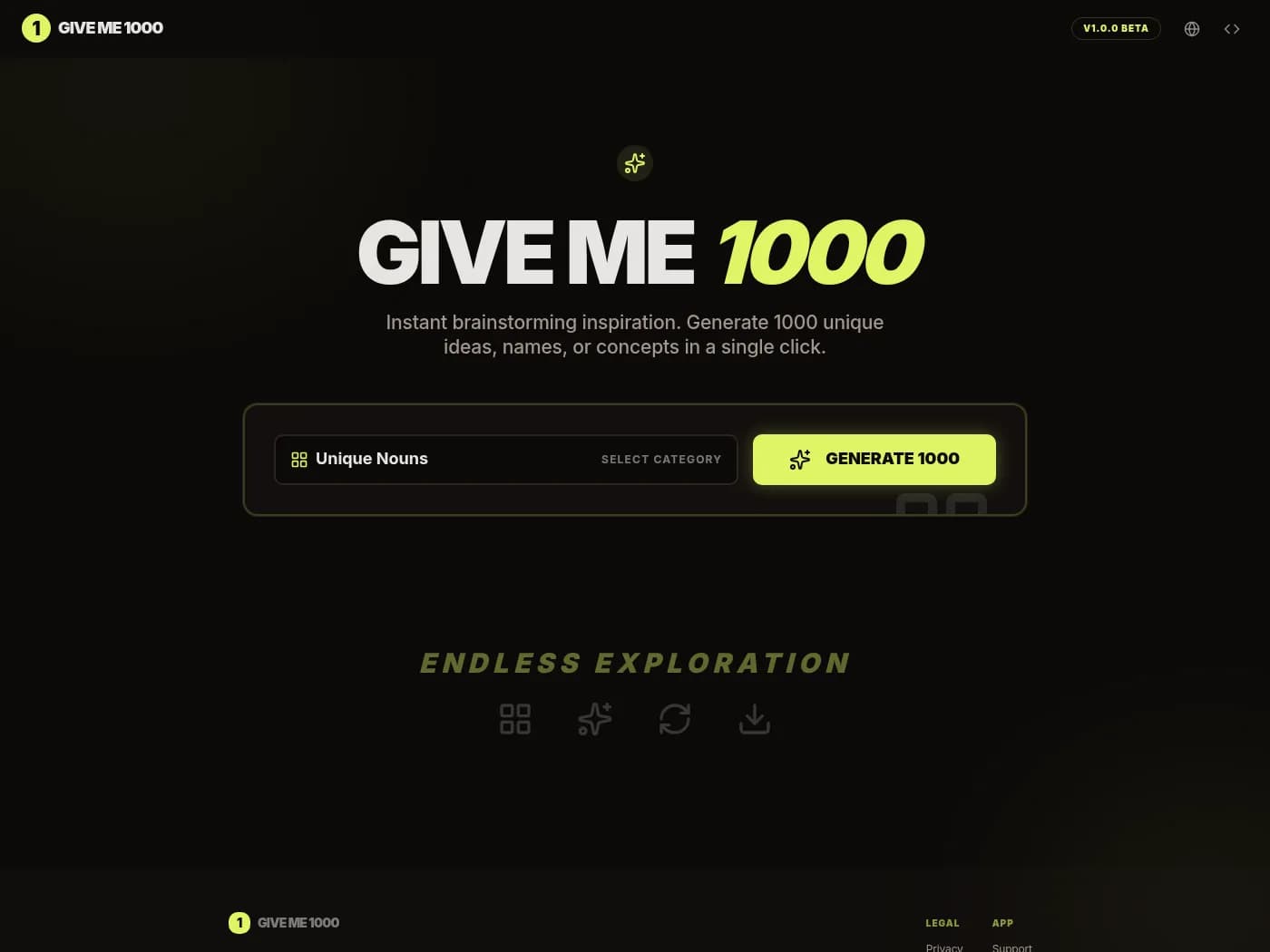 Give Me 1000