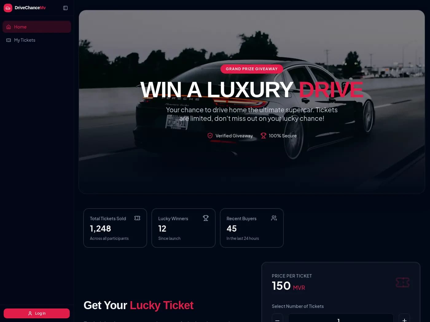 DriveChance Giveaway Site