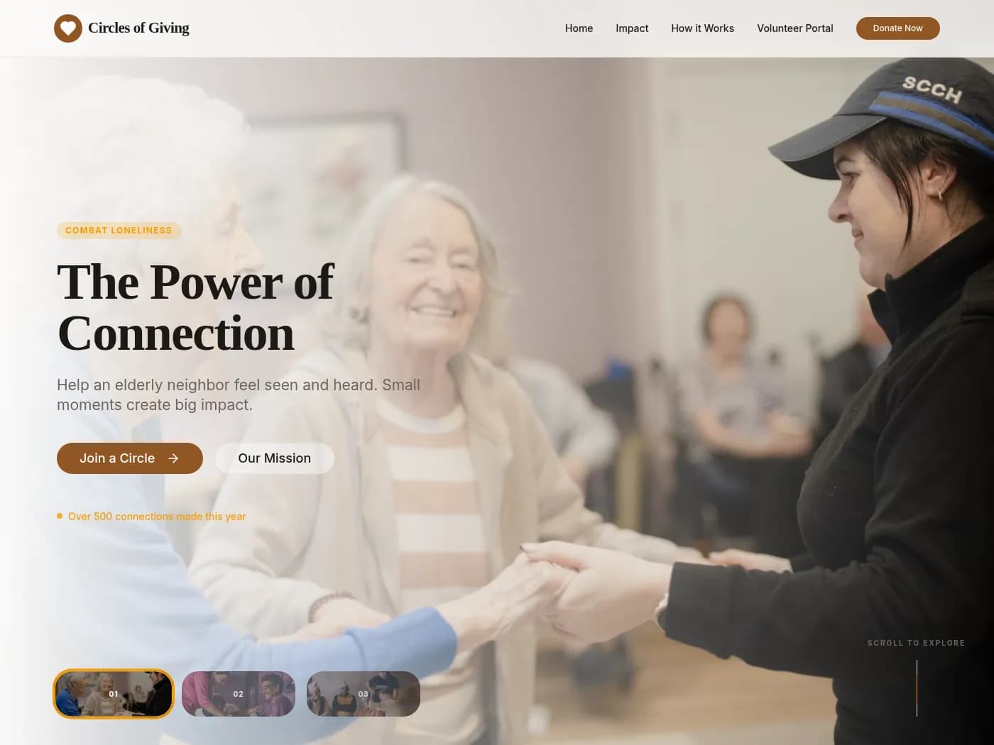 Circles of Giving Redesign