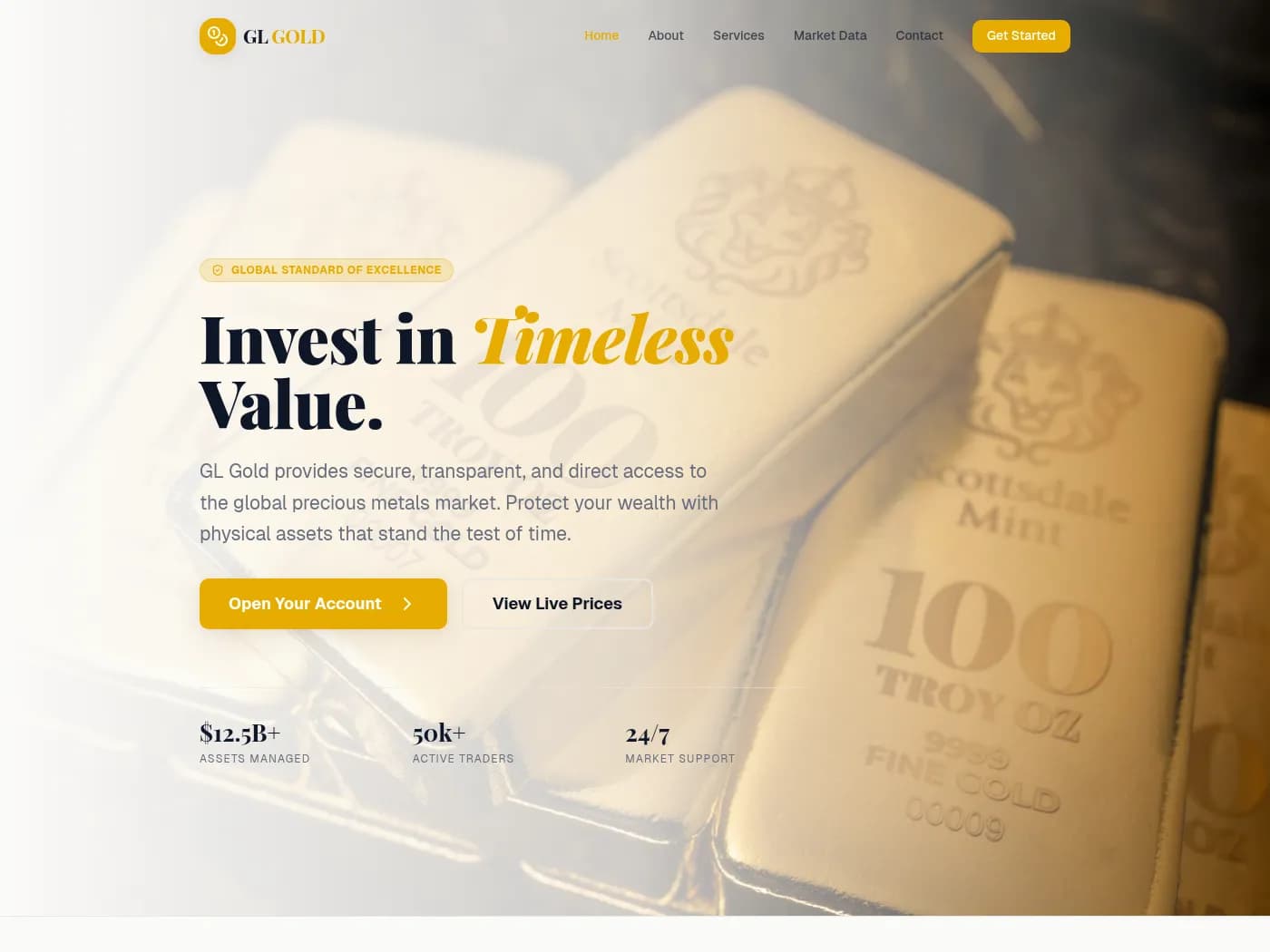 GL Gold Company Site