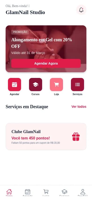 GlamNail Studio App