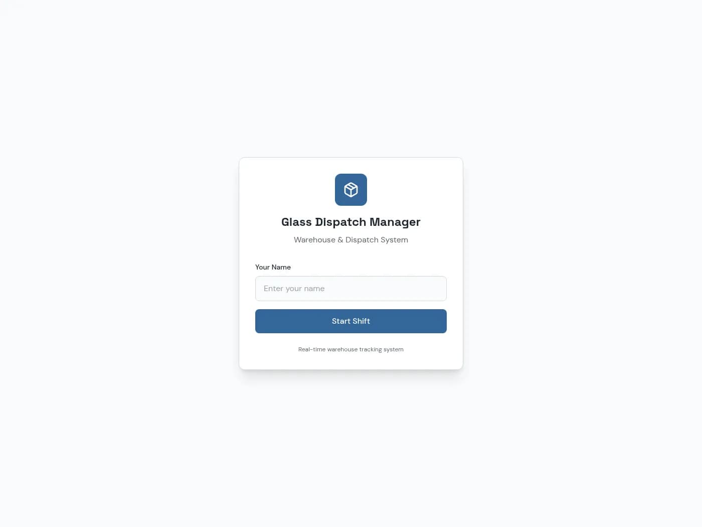 Glass Dispatch Manager