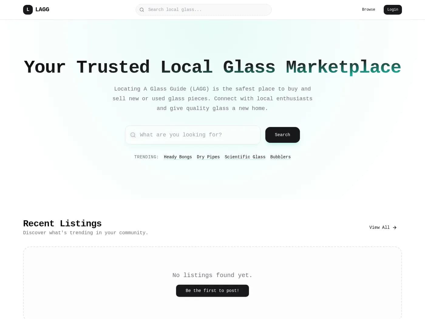 Locating A Glass Guide