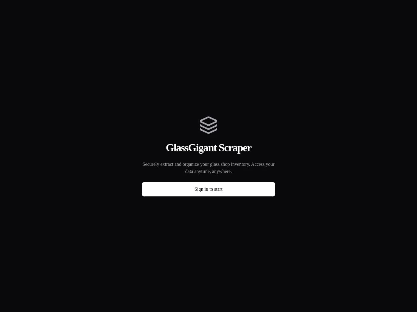 GlassGigant Product Scraper