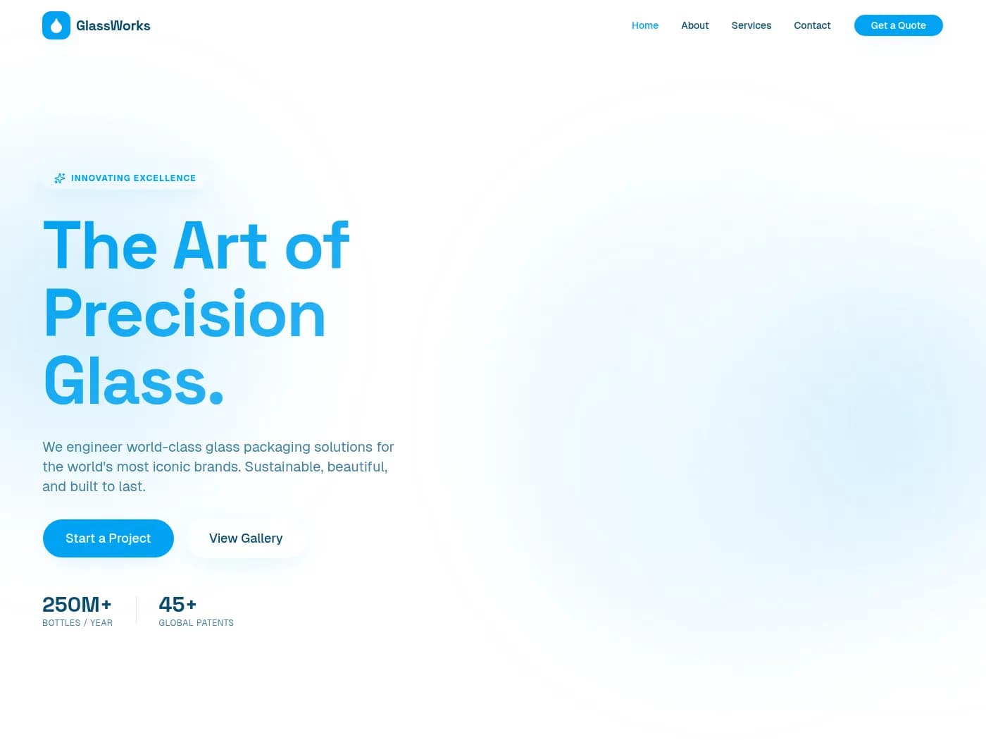 GlassWorks Web Presence