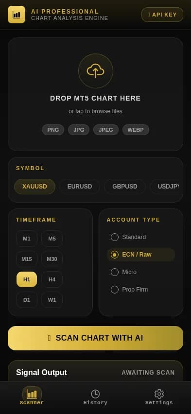 Glassy Gold App
