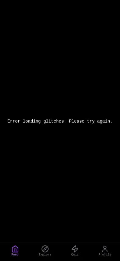 Glitch: Mandela Memory App