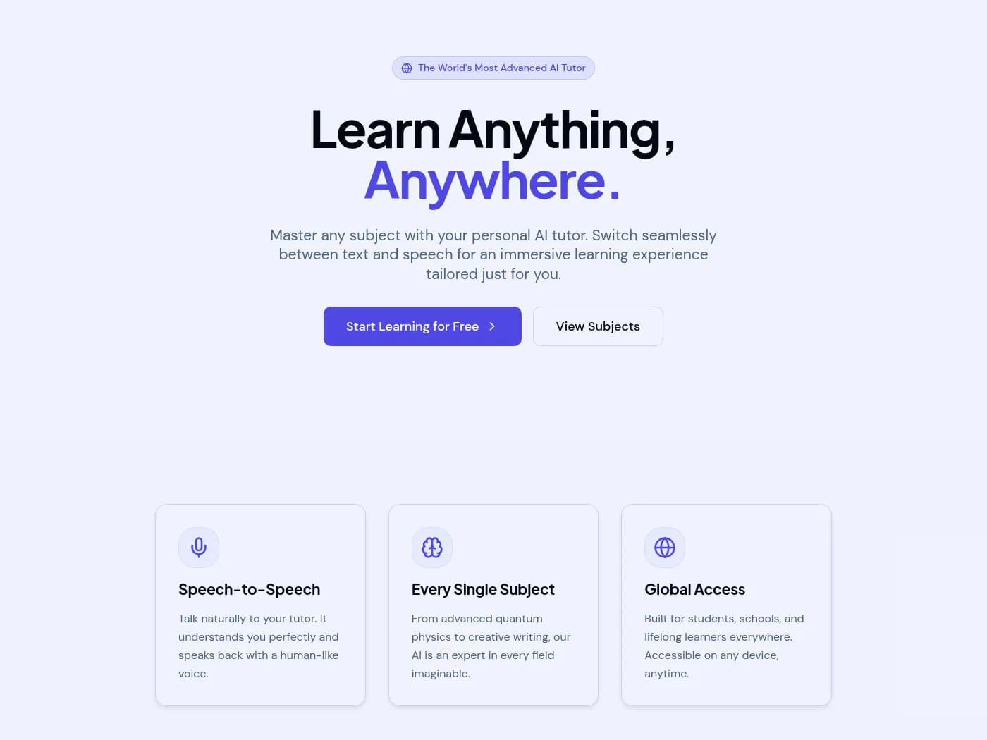 Global AI Tutor
