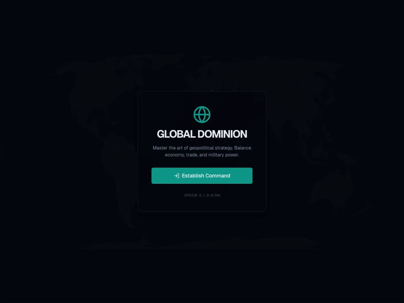 Global Dominion Simulator