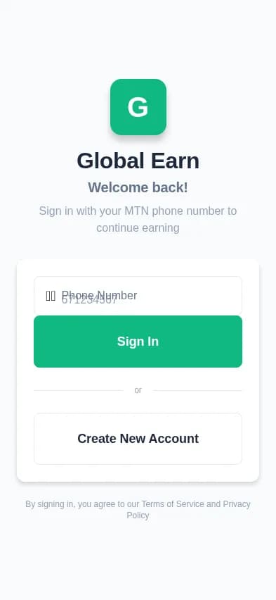 Global Earn Lite
