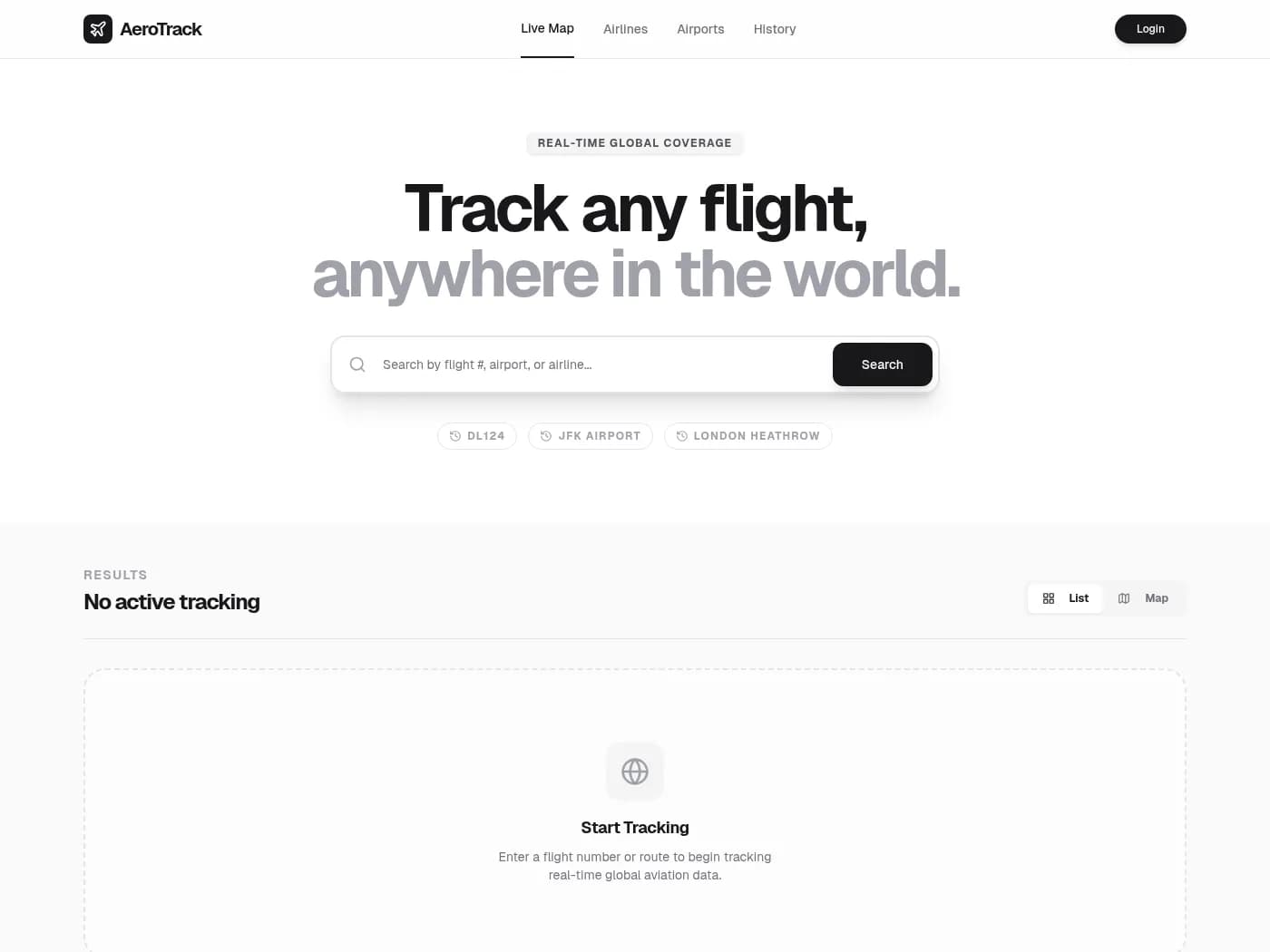 Global Flight Tracker