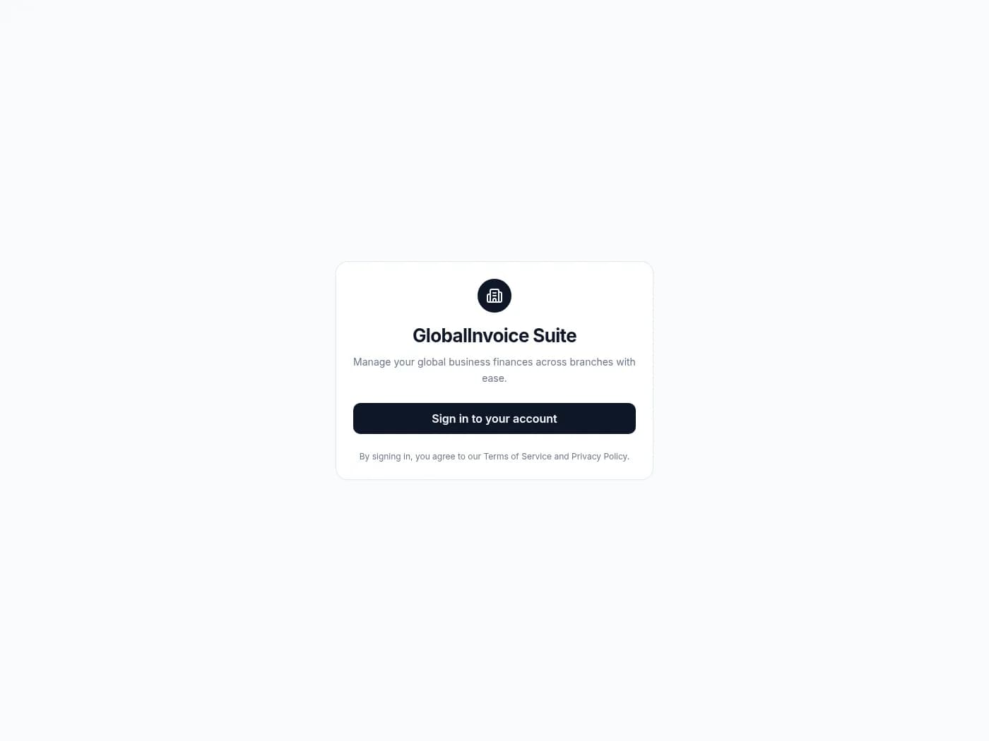 GlobalInvoice Suite