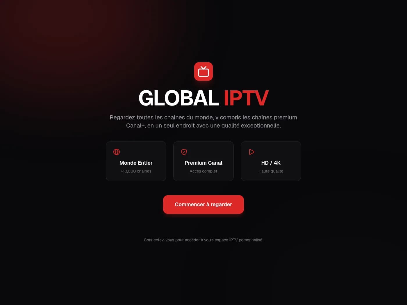 Global IPTV Platform