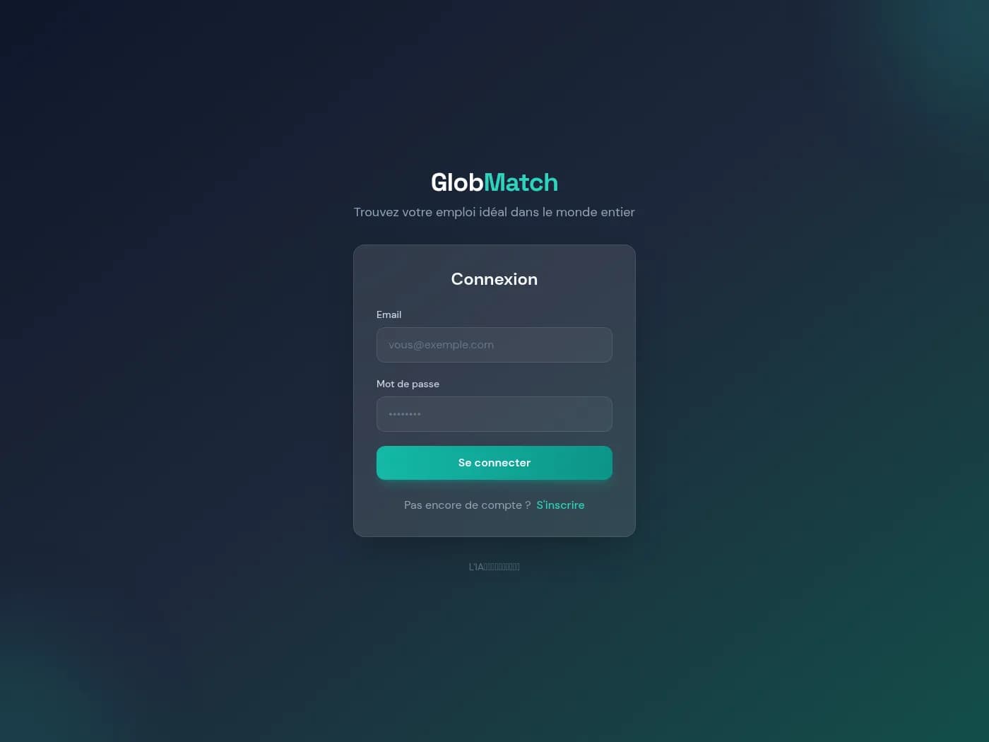 GlobMatch Job Finder