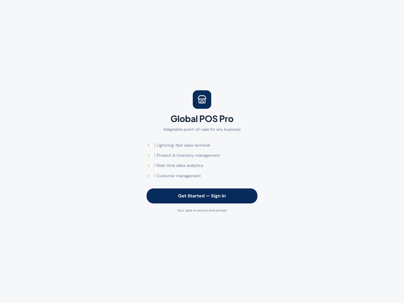 Global POS Pro