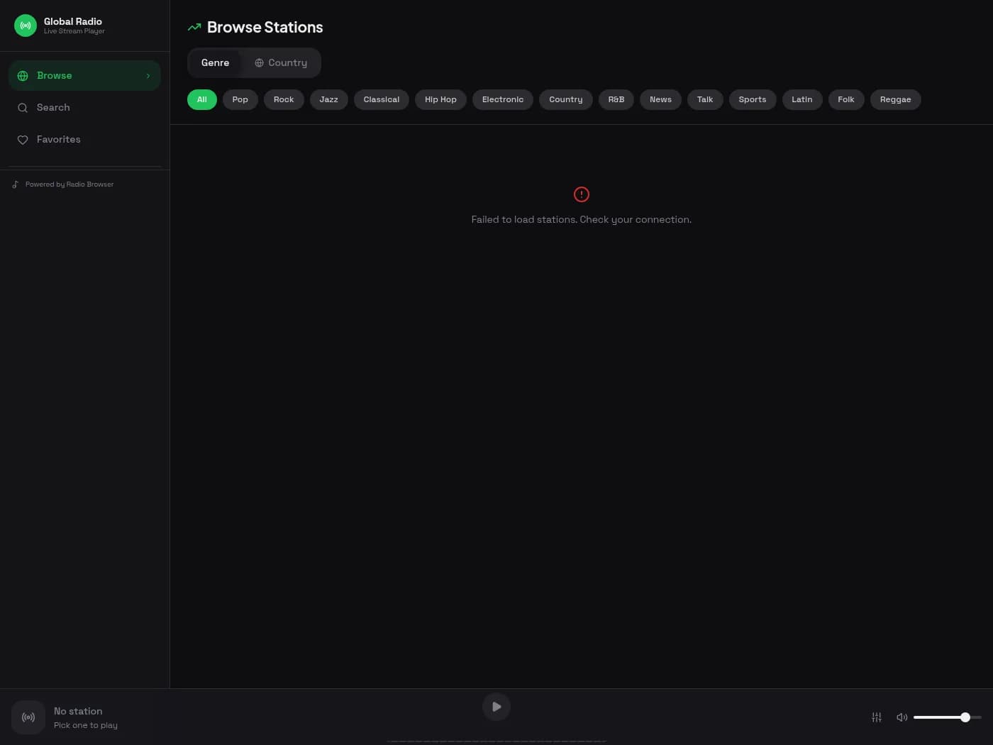 Global Radio Player