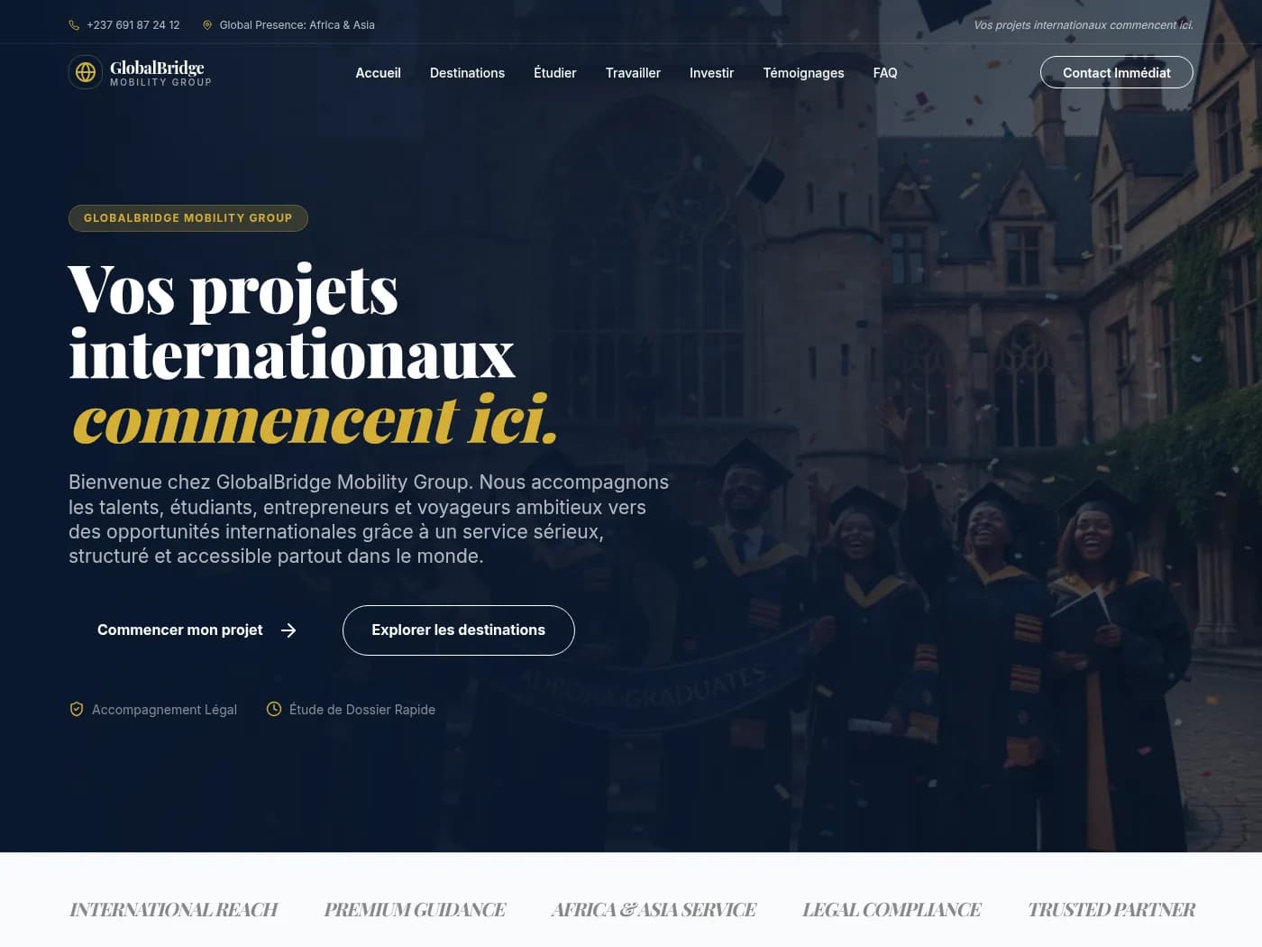 GlobalBridge Mobility Site