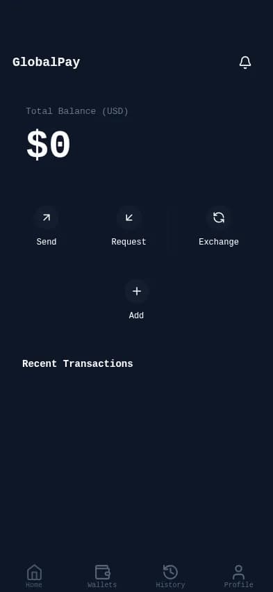 GlobalPay Banking App