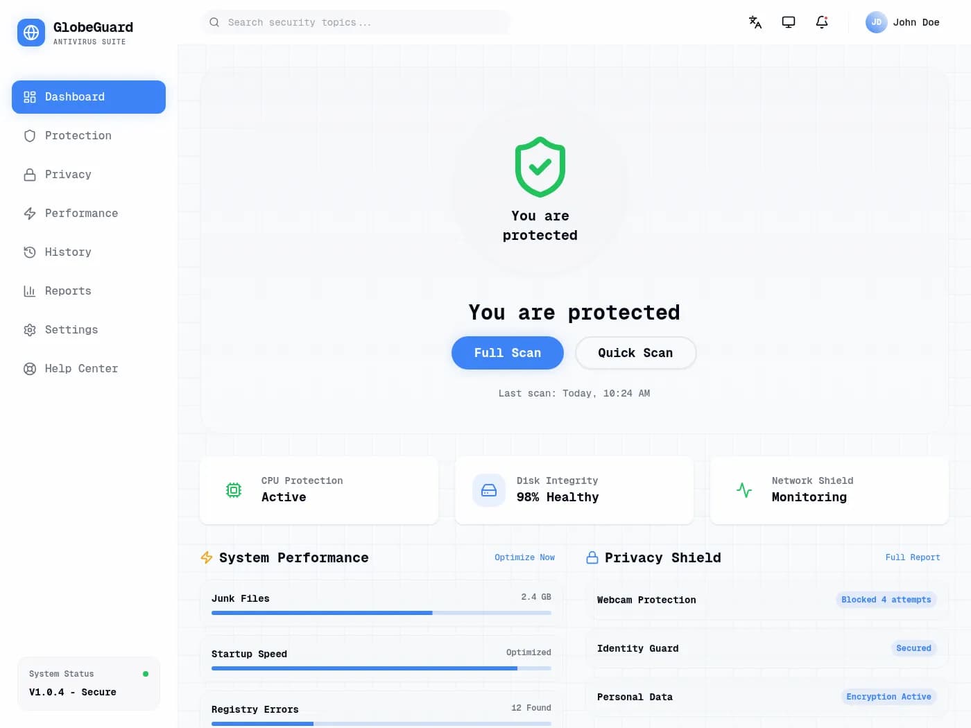 GlobeGuard Antivirus