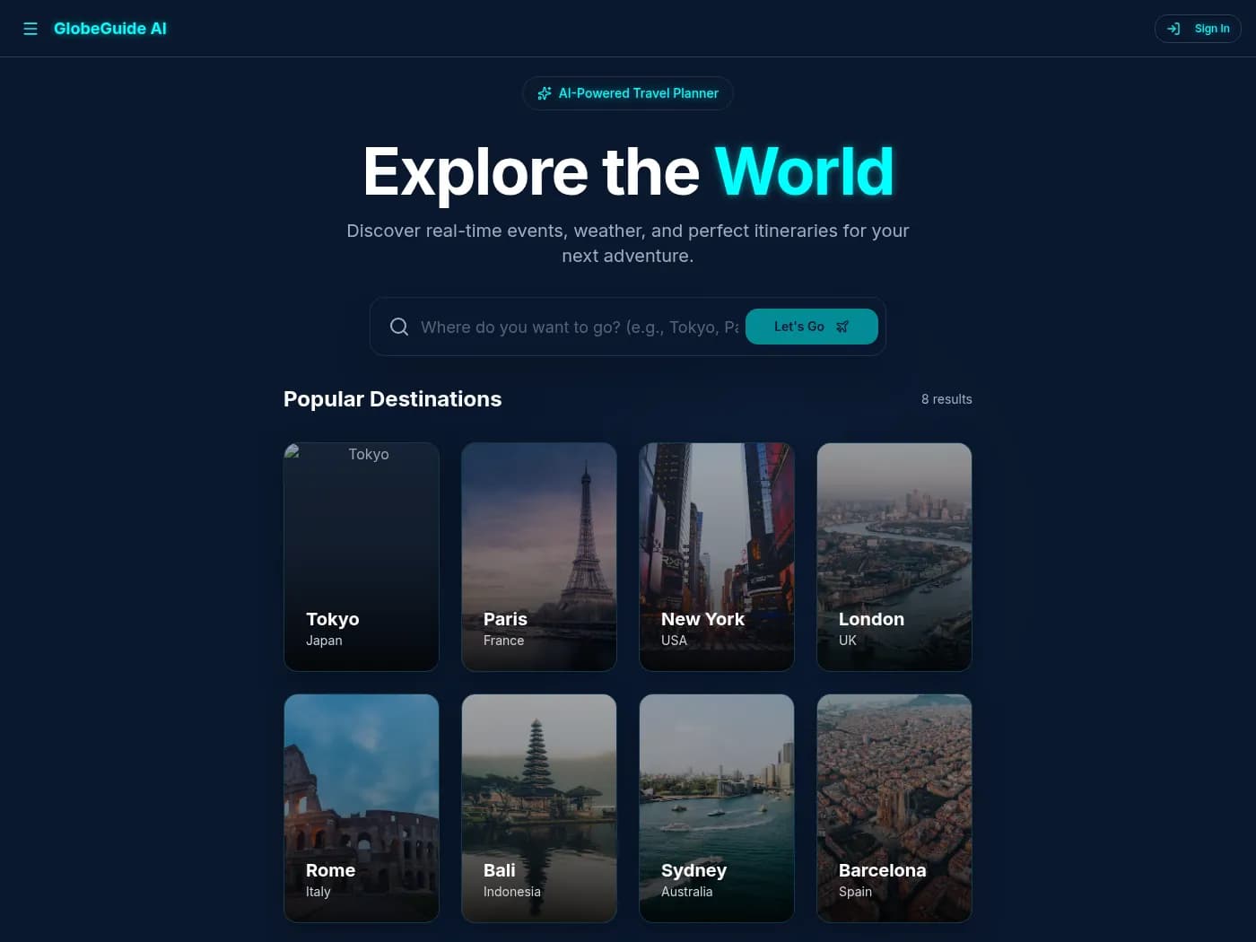GlobeGuide AI