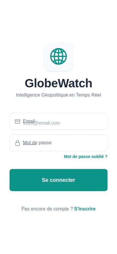 GlobeWatch News App