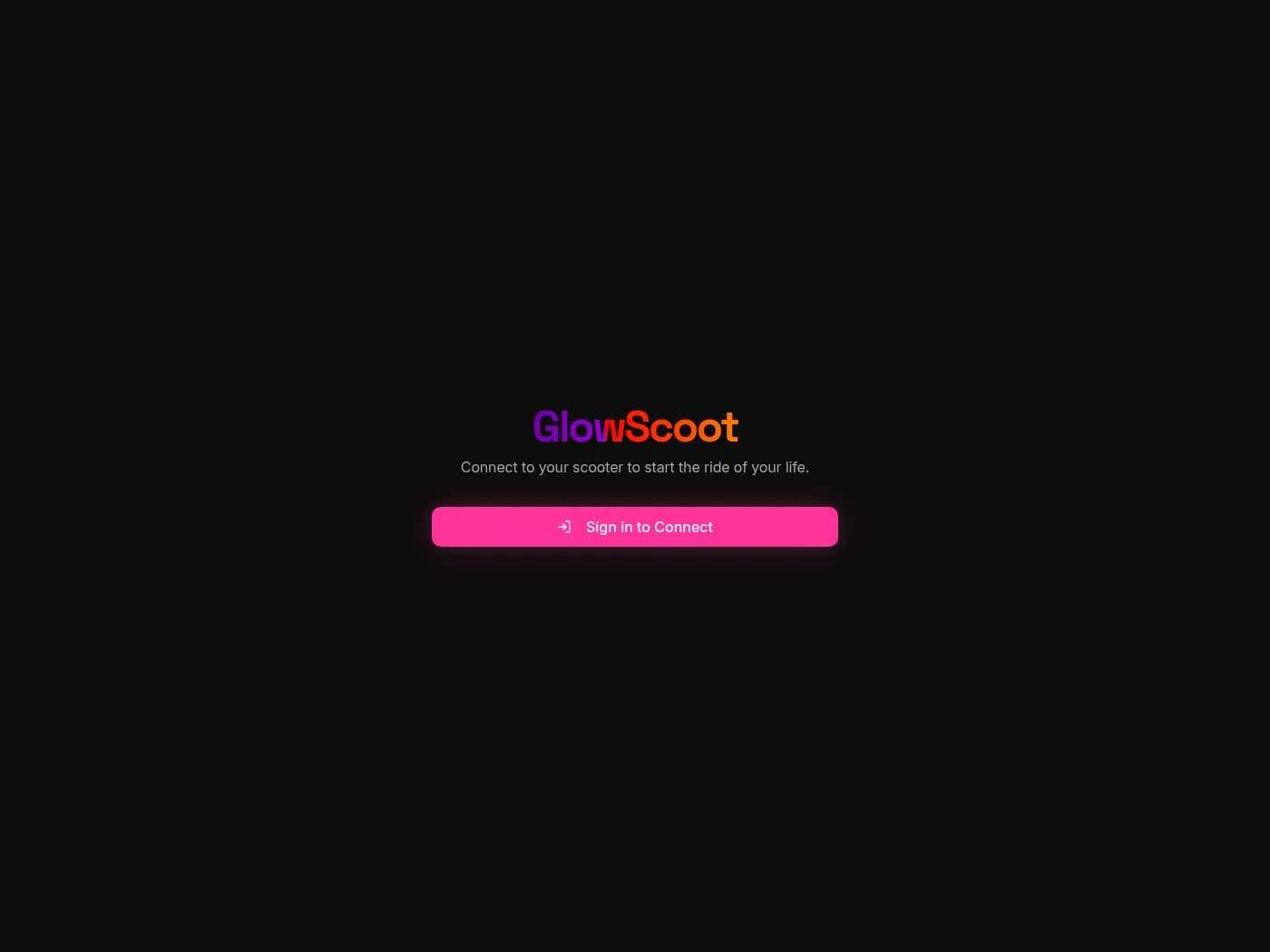 GlowScoot Dashboard
