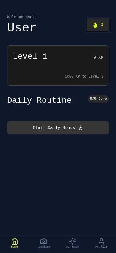 Glowtify Glow-Up App