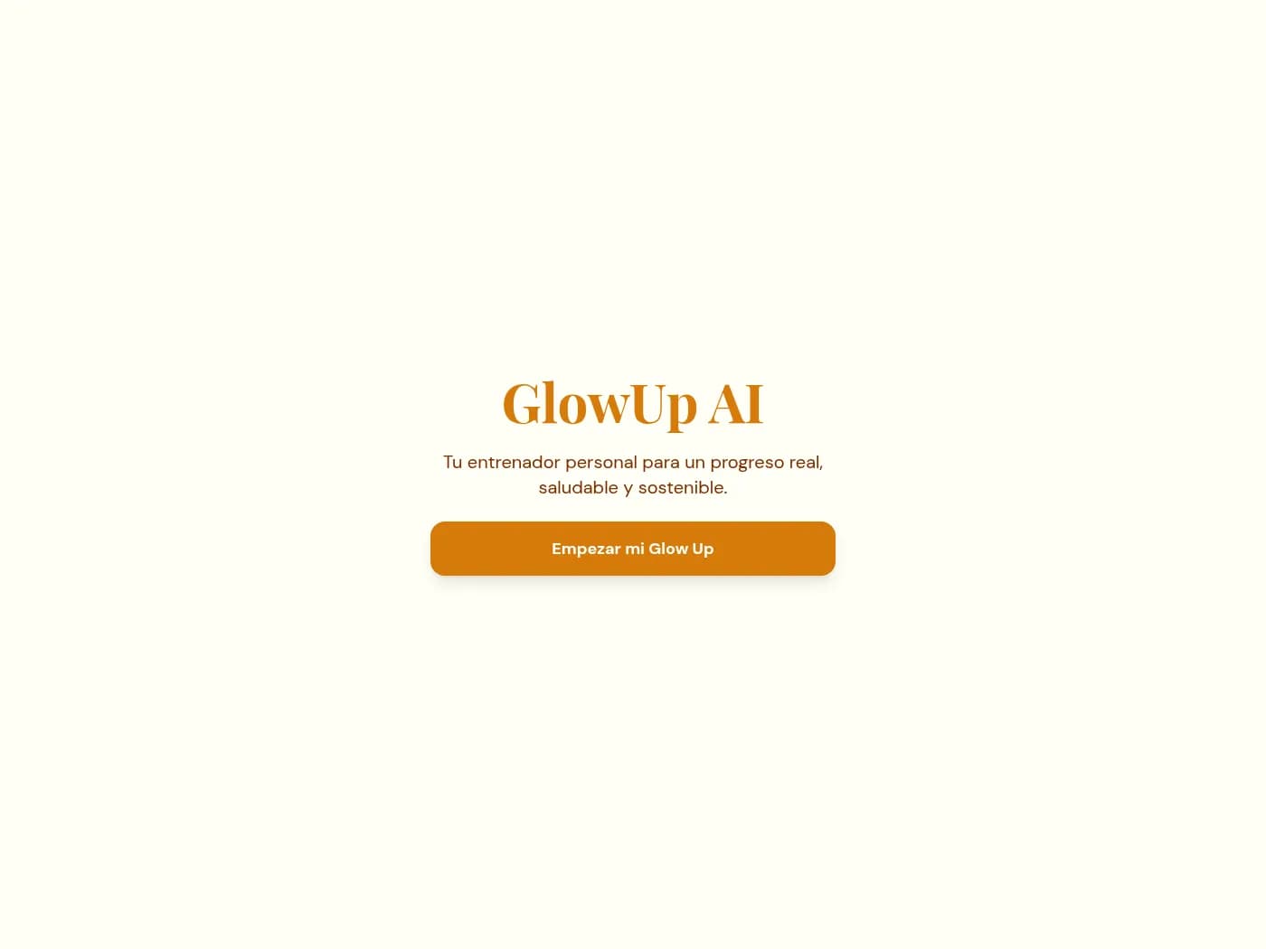 GlowUp Coach AI