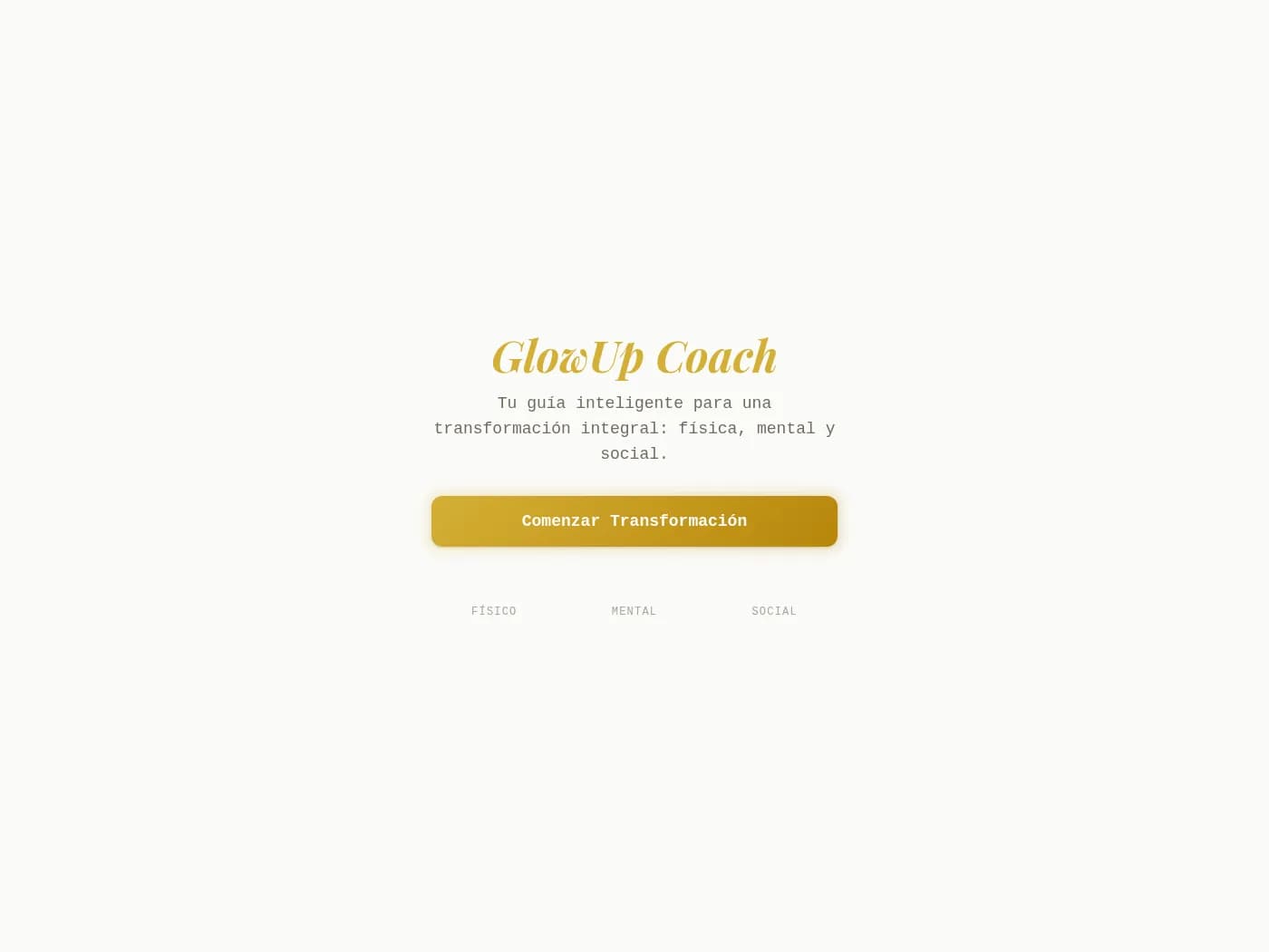 GlowUp Coach AI