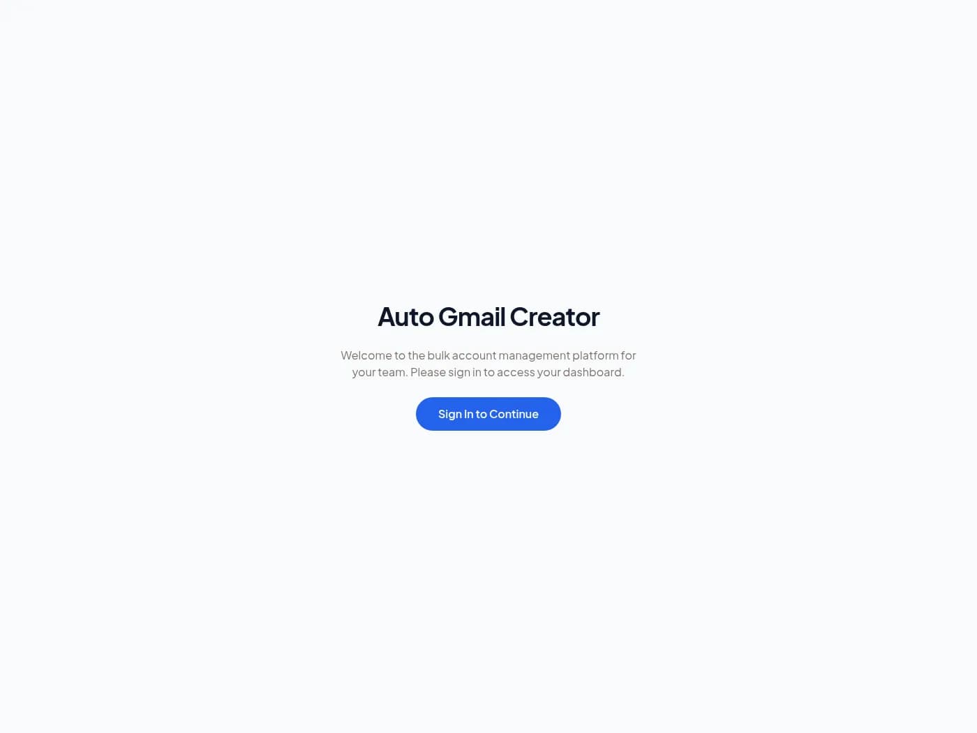 Auto Gmail Account Creator