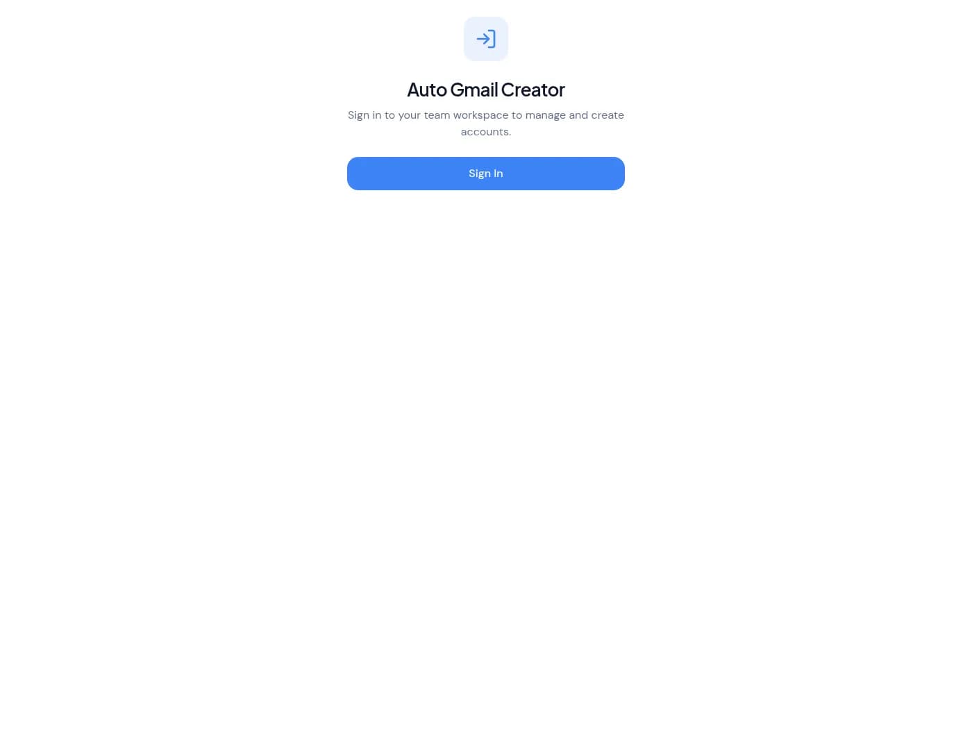 Auto Gmail Creator