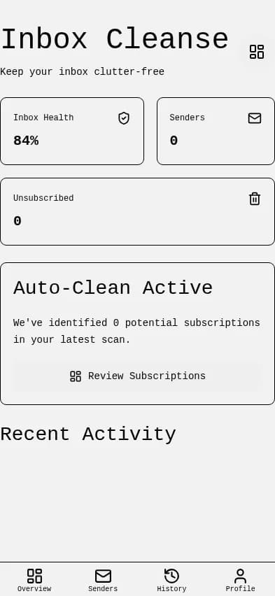 Inbox Cleanse Bot