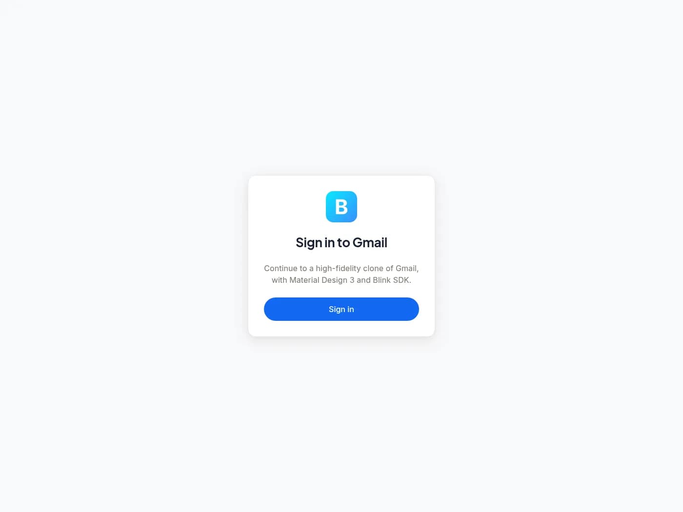Gmail Clone