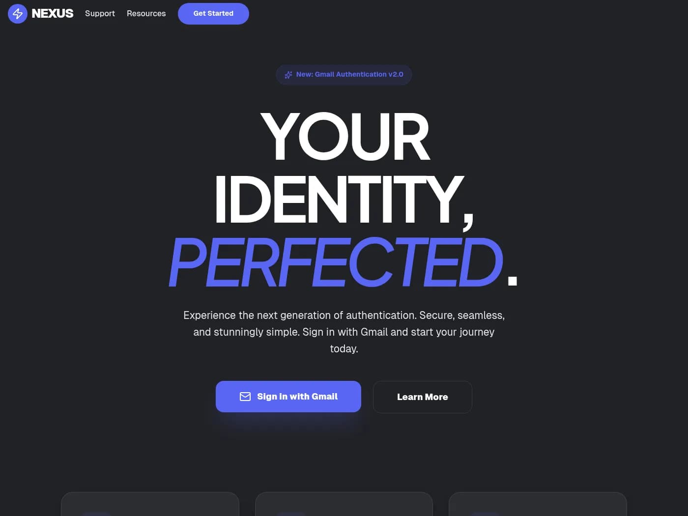 Gmail Login Web App