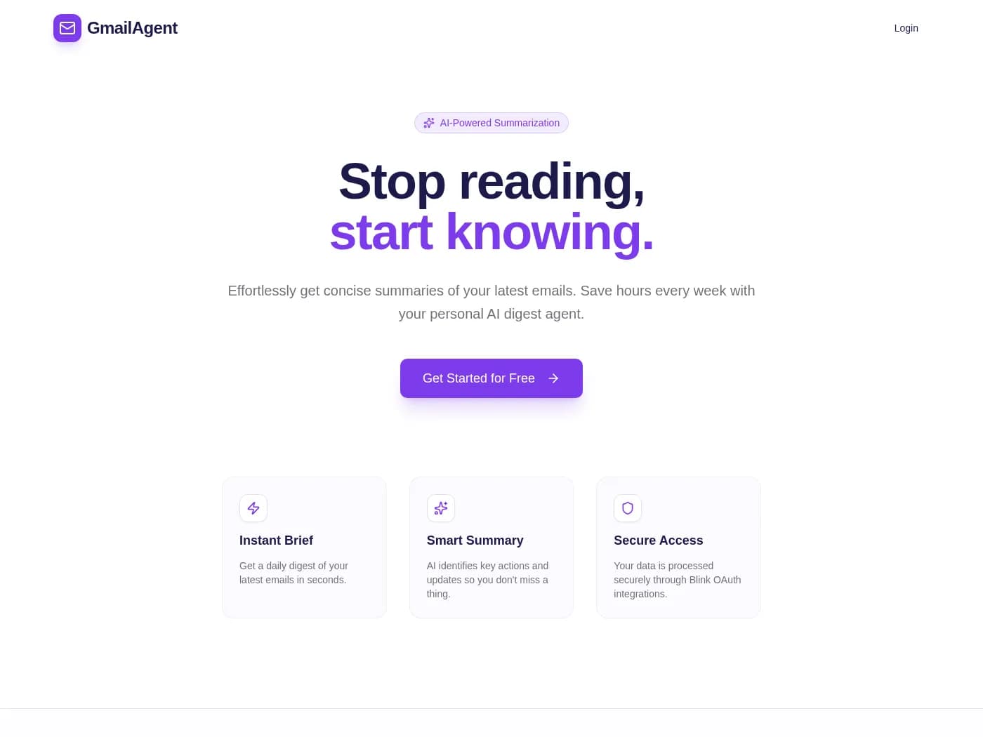 Gmail Summary Agent
